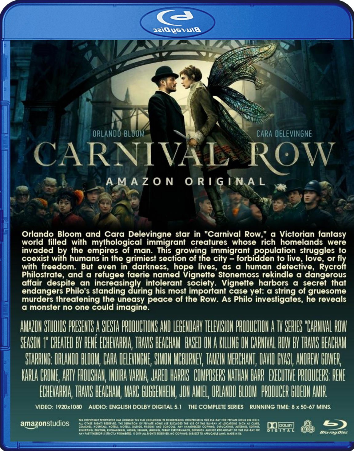 Carnival Row SEASON 1 Blu-Ray (2019)