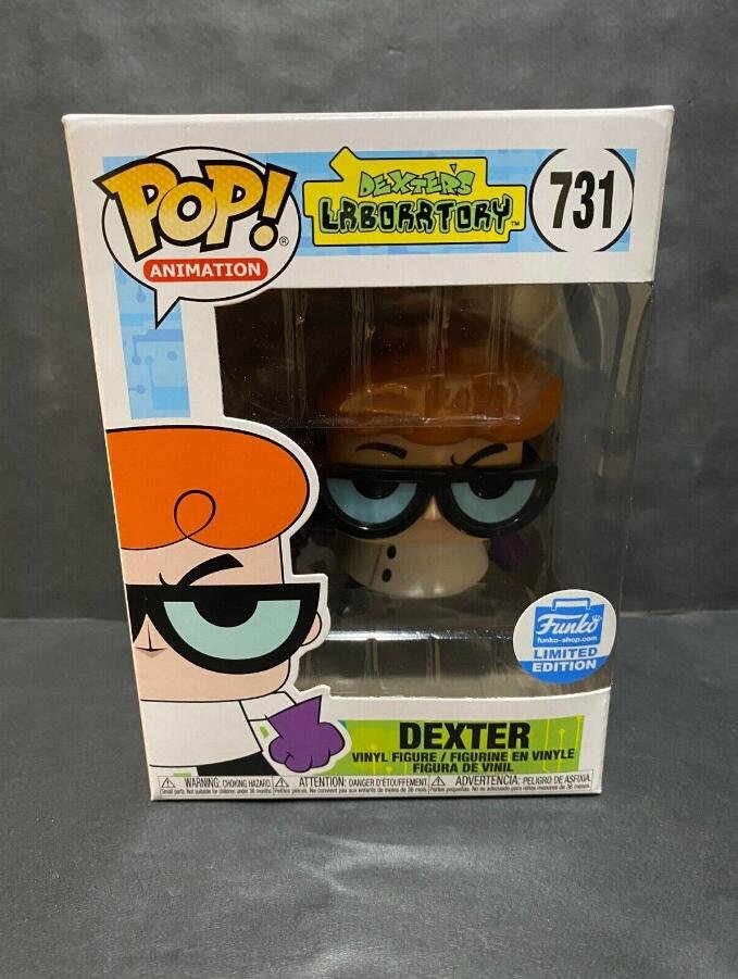 Animation Dexter's Laboratory Dexter #731 Funko POP! Action Figure Toy ...