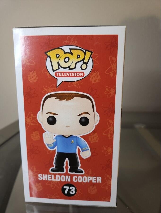 Big Bang Theory Sheldon Cooper #73 Funko POP! Action Figure Toy W ...