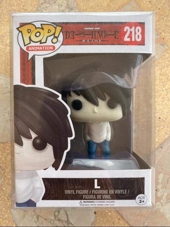 Animation Death Note L #218 Funko POP! Action Figure Toy W Protector Gift