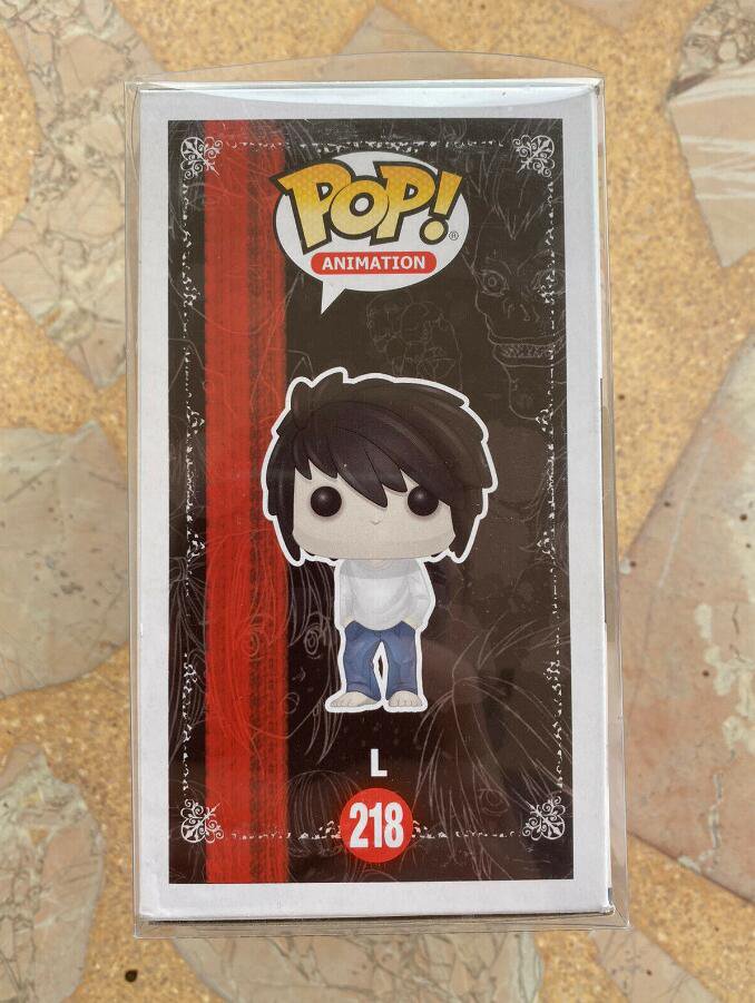 Animation Death Note L #218 Funko POP! Action Figure Toy W Protector Gift