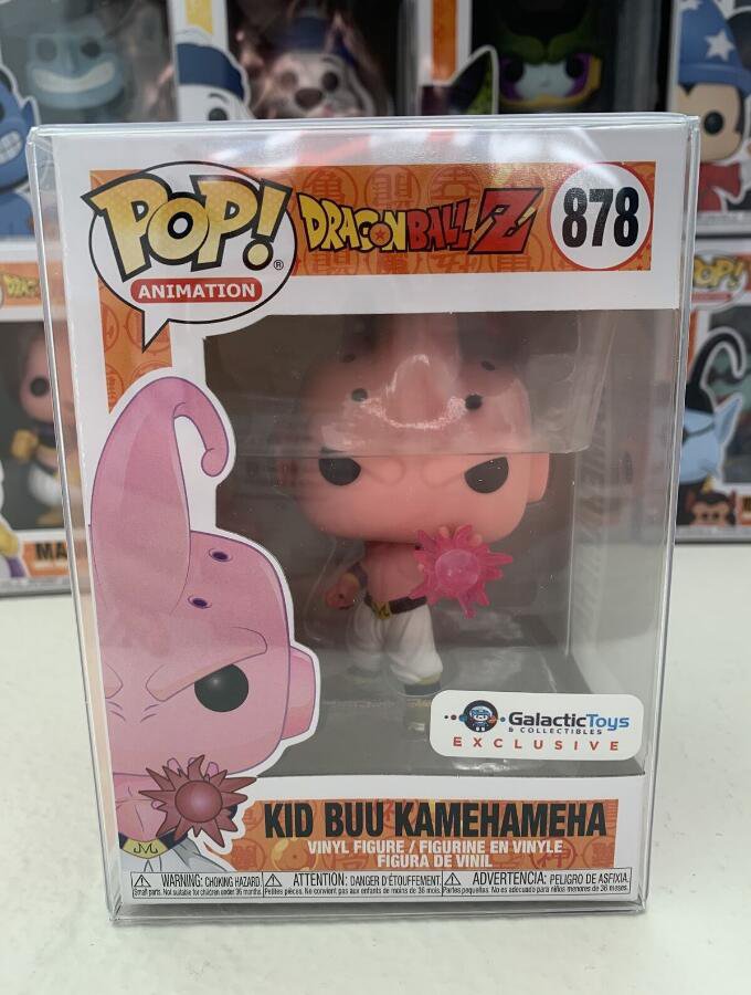 Dragon Ball Z Kid Buu Kamehameha #878 Funko POP! Action Figure Toy W ...