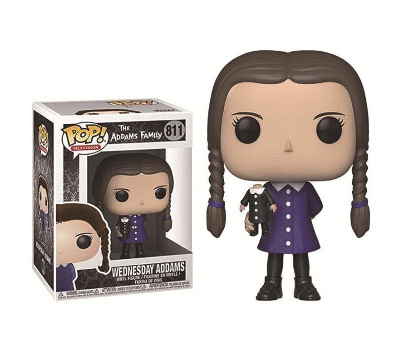 The Addams Family Wednesday Addams #811 Funko POP! Action Figure Toy W ...
