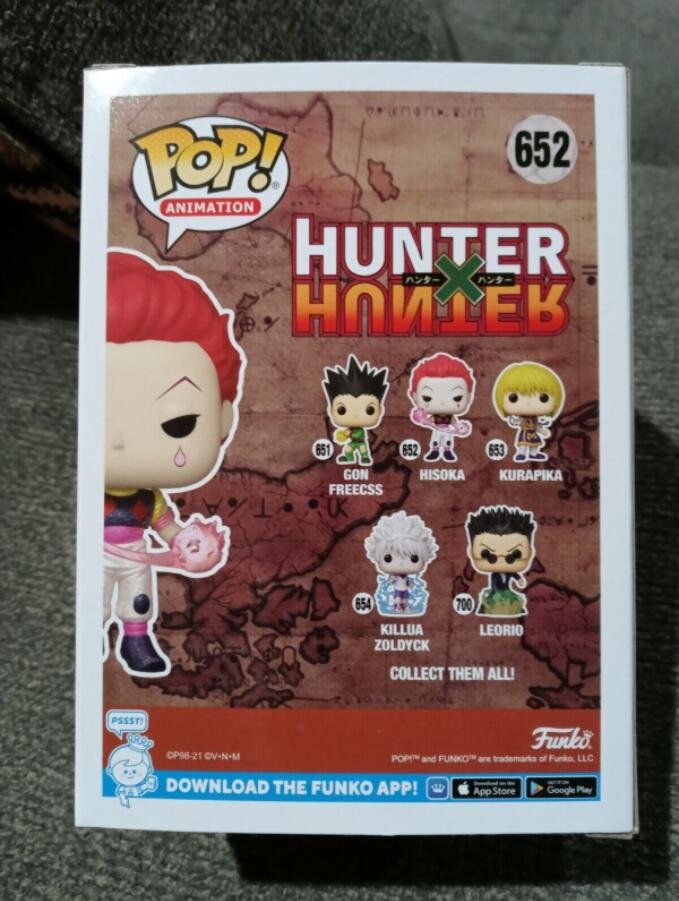 Hunter X Hunter Hisoka #652 Funko POP! Action Figure Vinyl PVC Toy W ...