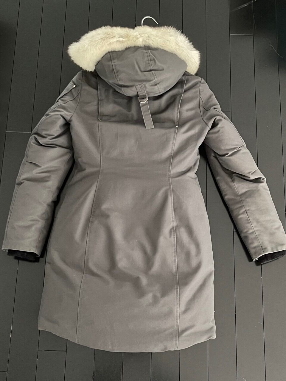 MOOSE KNUCKLES Original Stirling Parka Fur Winter Coat Granite ( XS )