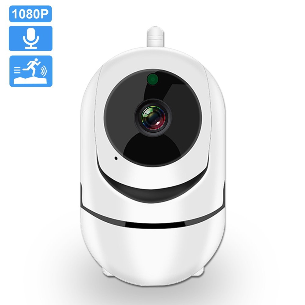 Wifi IP Camera Cloud Wireless Camera Smart Auto Tracking HD Night ...