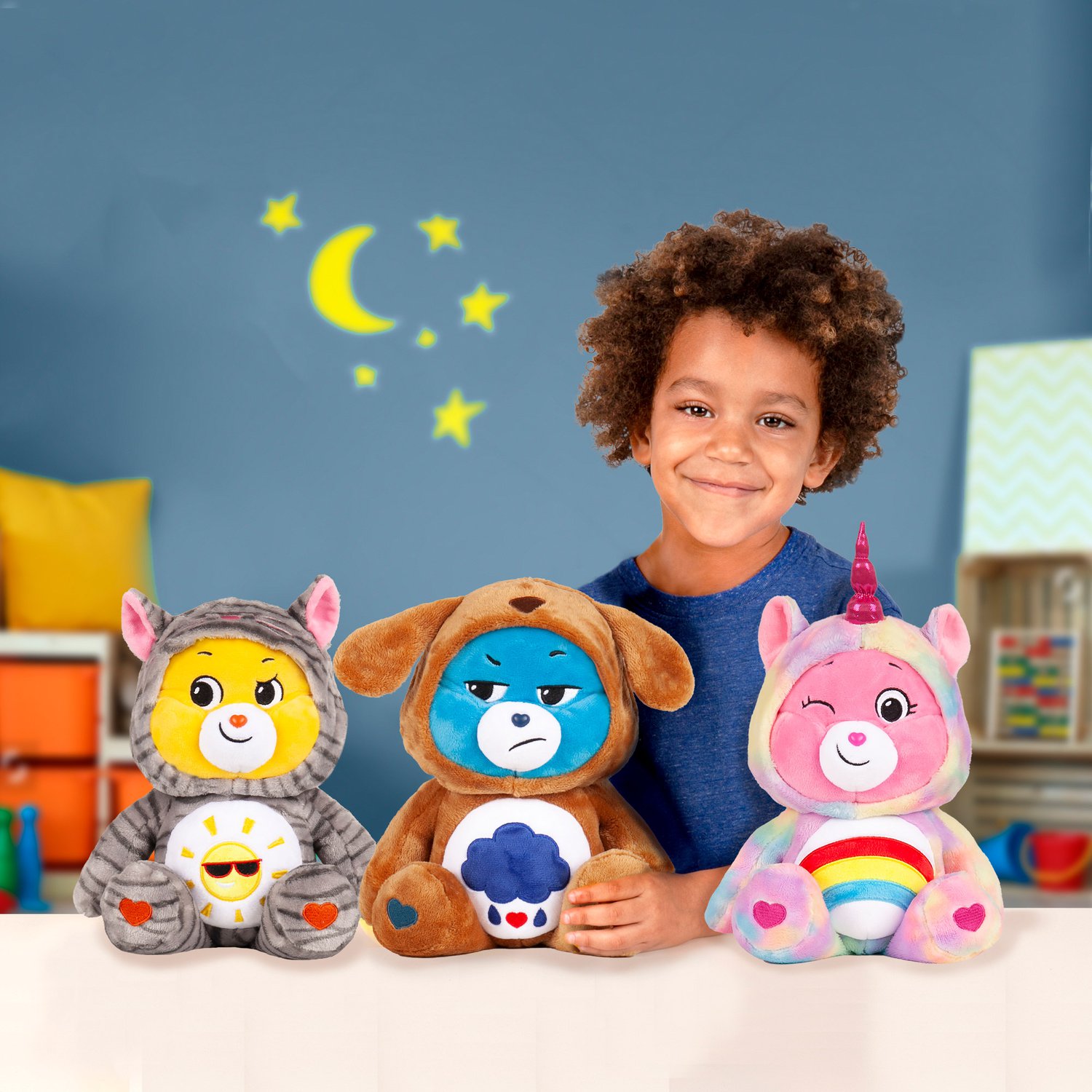 Care Bears 12.5" Hoodie Friends Collector Set, Snuggle Friends 3-pack Set