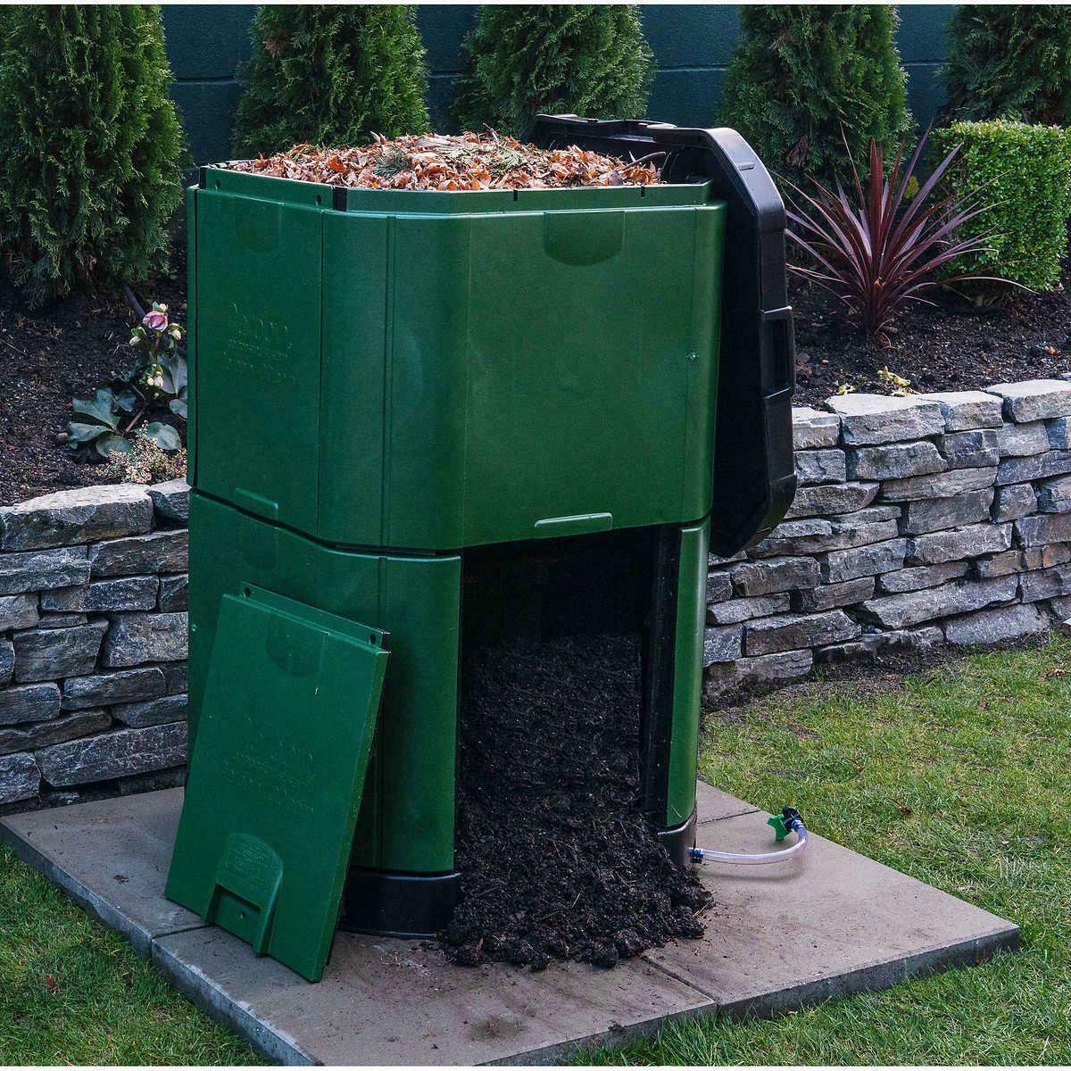 Aerobin Composter, 55 Gallon, 29 in. x 29 in. x 47 in.