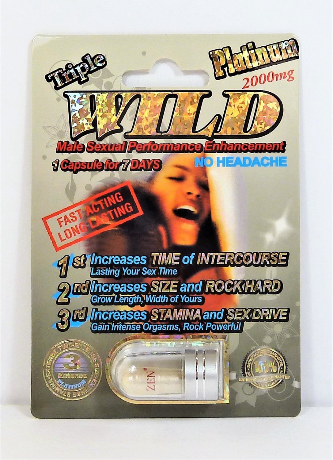 Triple Maximum Wild Platinum 2000 6 pills