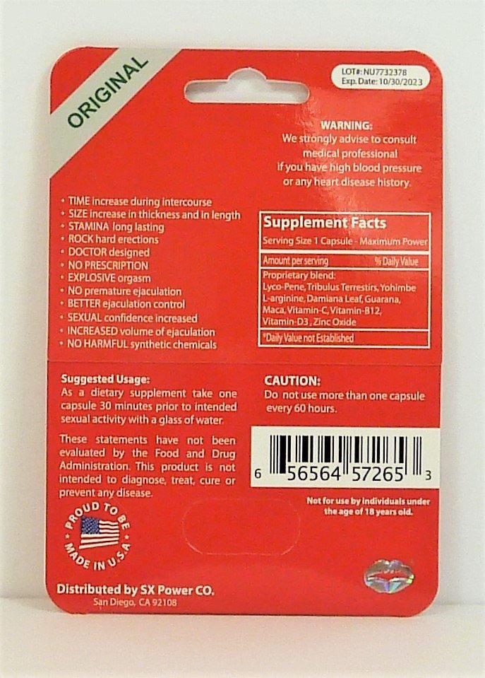 Red Lips 2 Premium 6 pills