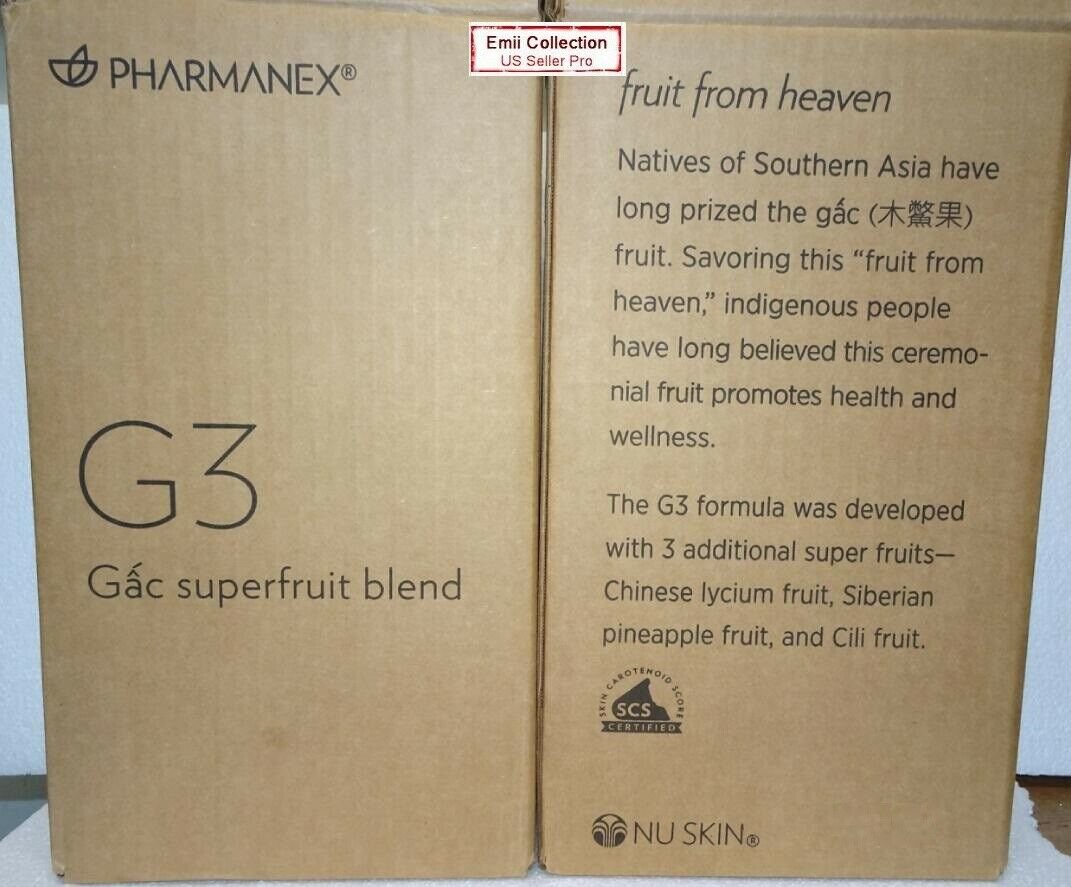 Nu Skin Nuskin Pharmanex Gac G3 Juice, 2 Pack (4 Bottles) Sealed Exp 12 ...