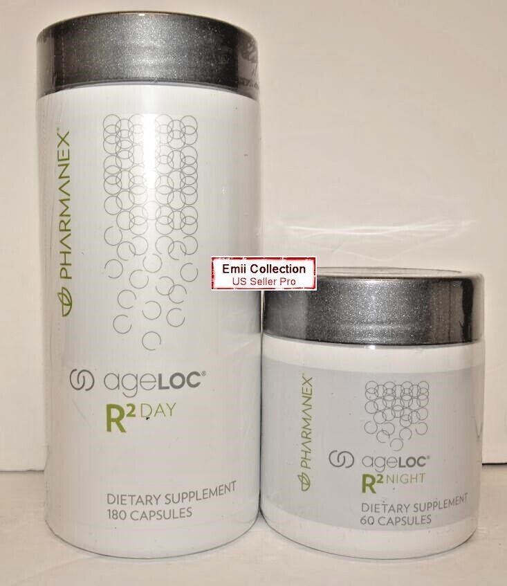 Nu Skin Nuskin Pharmanex ageLOC R2, Day and Night Sealed