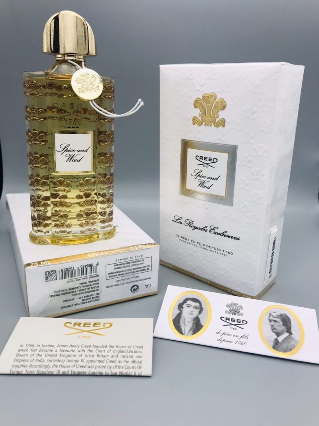 Creed Spice and Wood Eau de Parfum Spray 75 ml / 2.5 fl.oz, Unisex, New