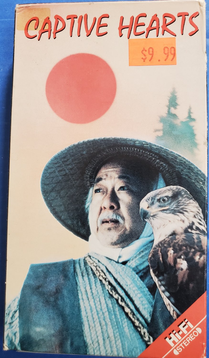 Captive Hearts Movie VHS Video Tape Pat Morita Mari Sato