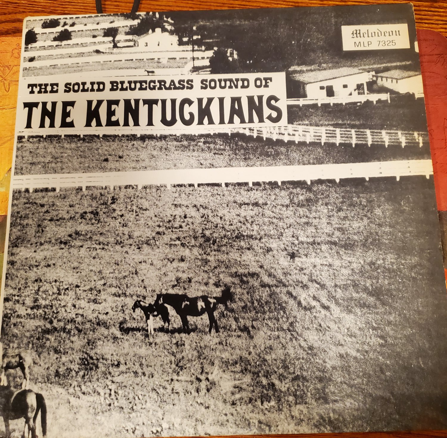 The Solid Bluegrass Sound Of The Kentuckians Red Allen Album 33 RPM ...