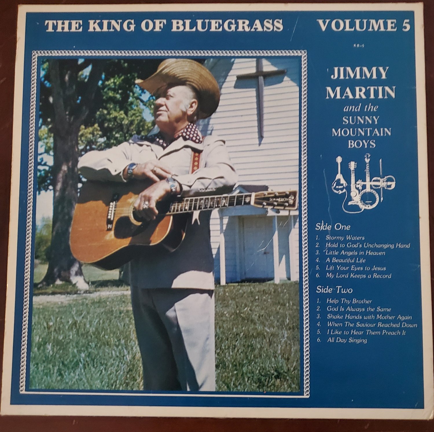 Bluegrass Signed Autographed Jimmy Martin And The Sunny Mountain Boys ...