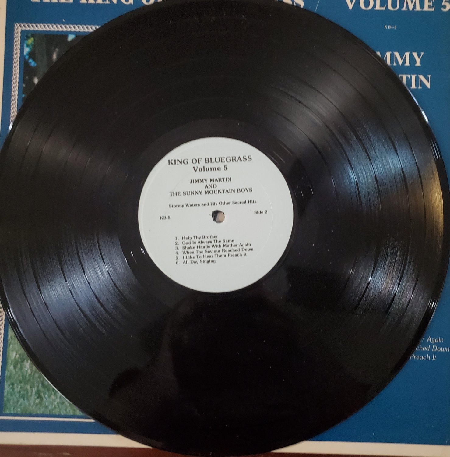 Bluegrass Signed Autographed Jimmy Martin And The Sunny Mountain Boys ...