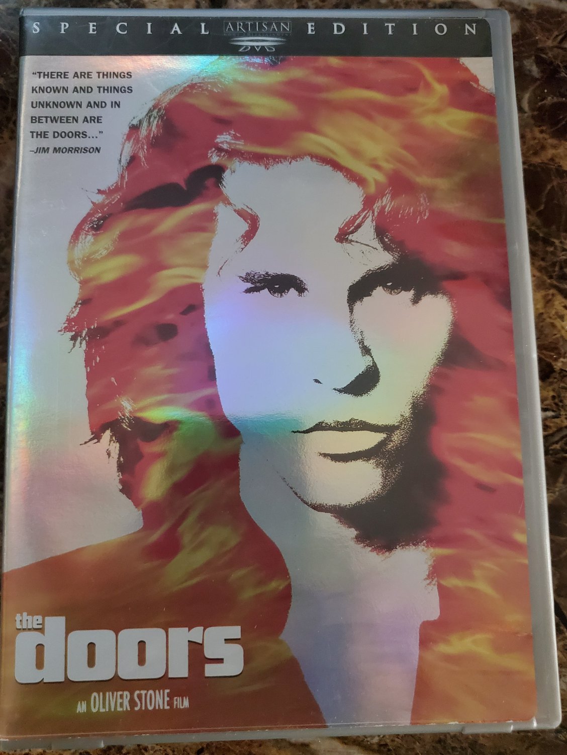 The Doors Jim Morrison Movie DVD Oliver Stone Film Val Kilmer Meg Ryan ...