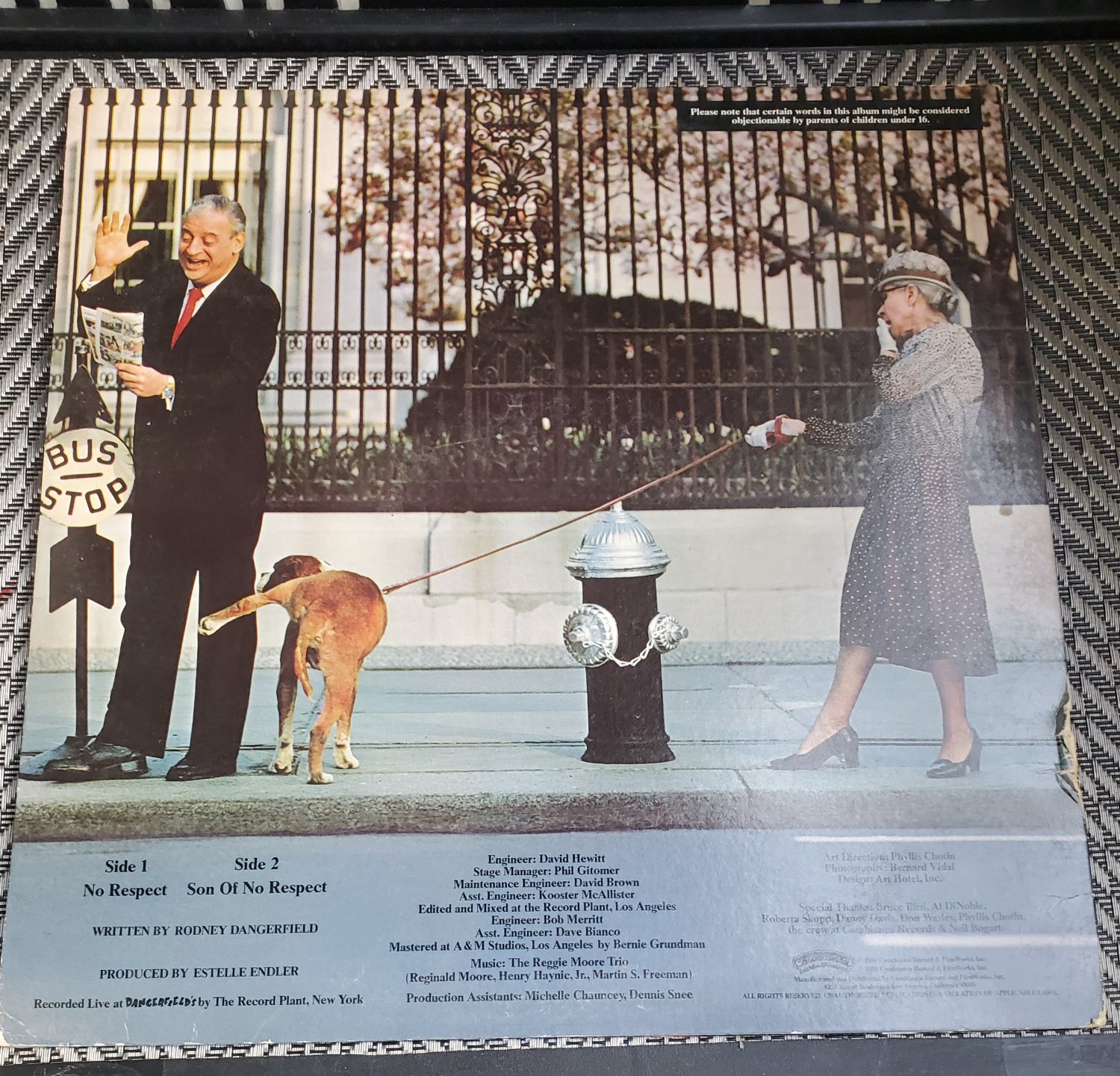 Rodney Dangerfield No Respect Stand Up Comedy 33 RPM Vinyl Record LP 1980