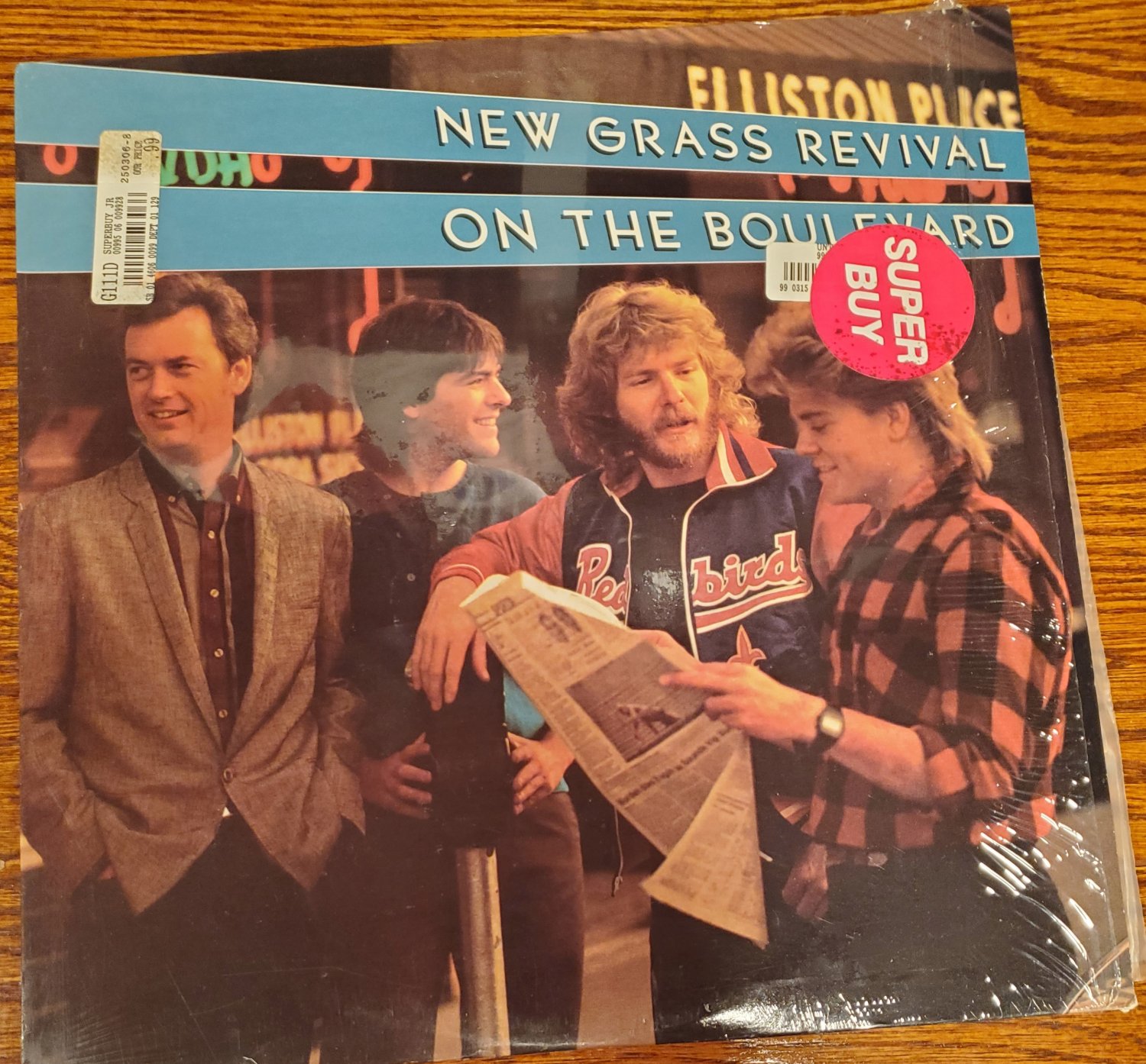 New Grass Revival On The Boulevard Country Bluegrass 33 RPM Vinyl LP ...