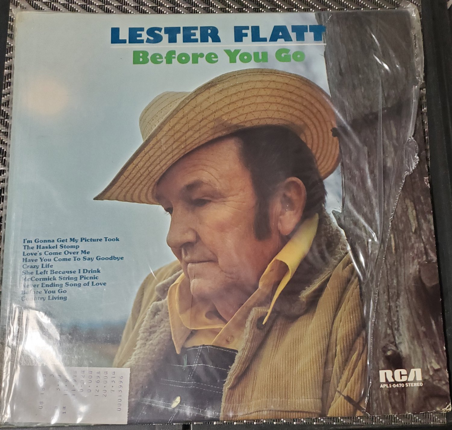 Lester Flatt Before You Go Country Bluegrass Music 33 RPM LP Vinyl Record