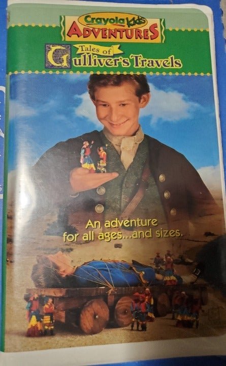 Movie Video Tape Crayola Kids Adventures Tales of Gulliver's Travels VHS