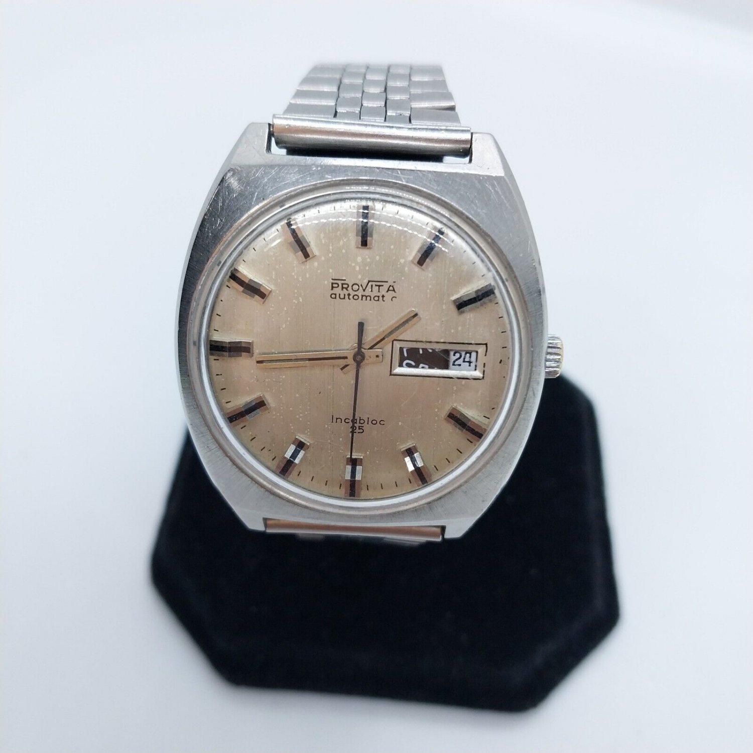Vintage PROVITA Automatic Incabloc 1960's , incabloc 25 Jewels