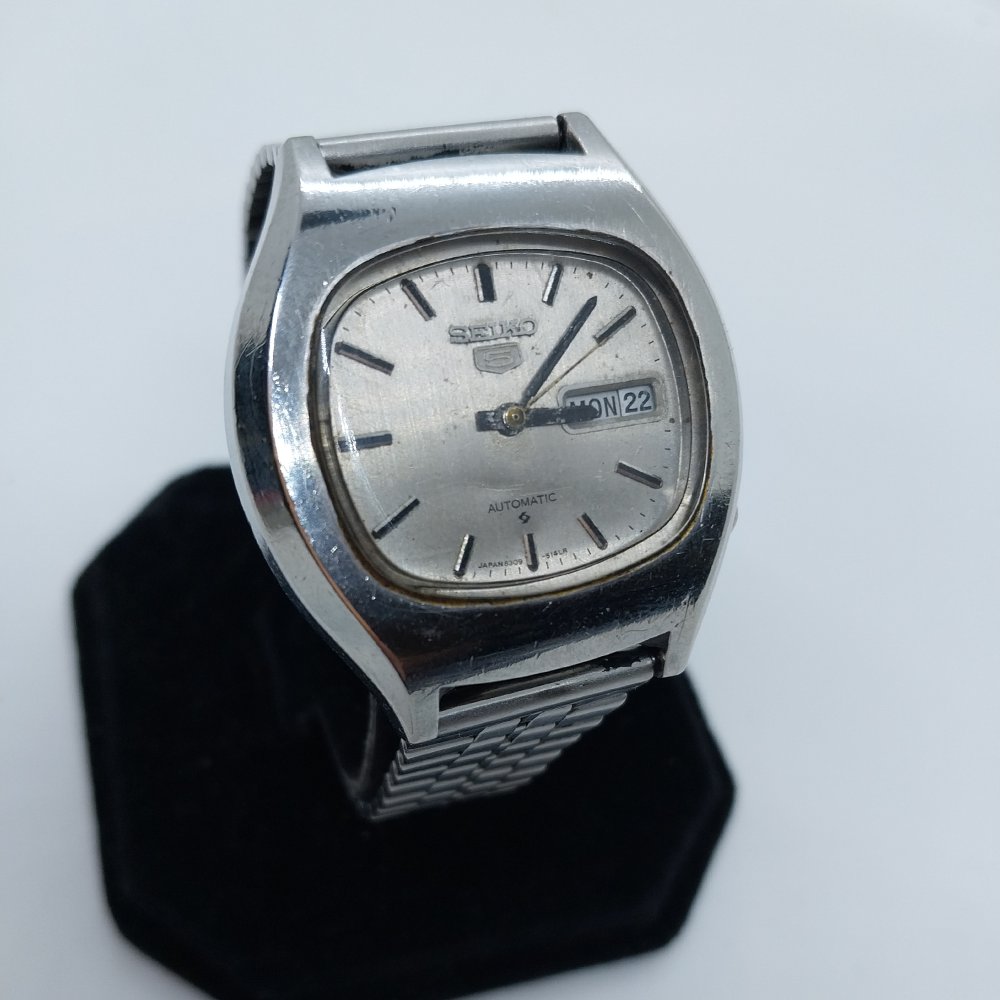 Seiko 5 6309-5110 TV Dial Vintage Automatic Mechanical Watch Made in Japan