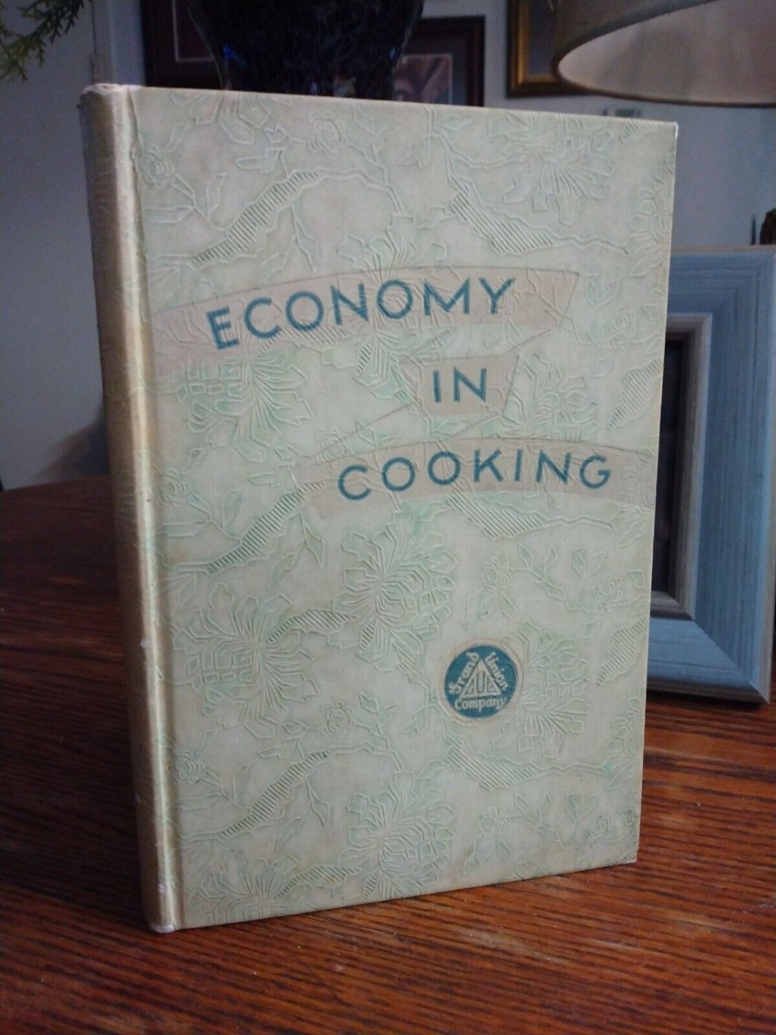 Vintage antique cookbook. Economy In Cooking 1934