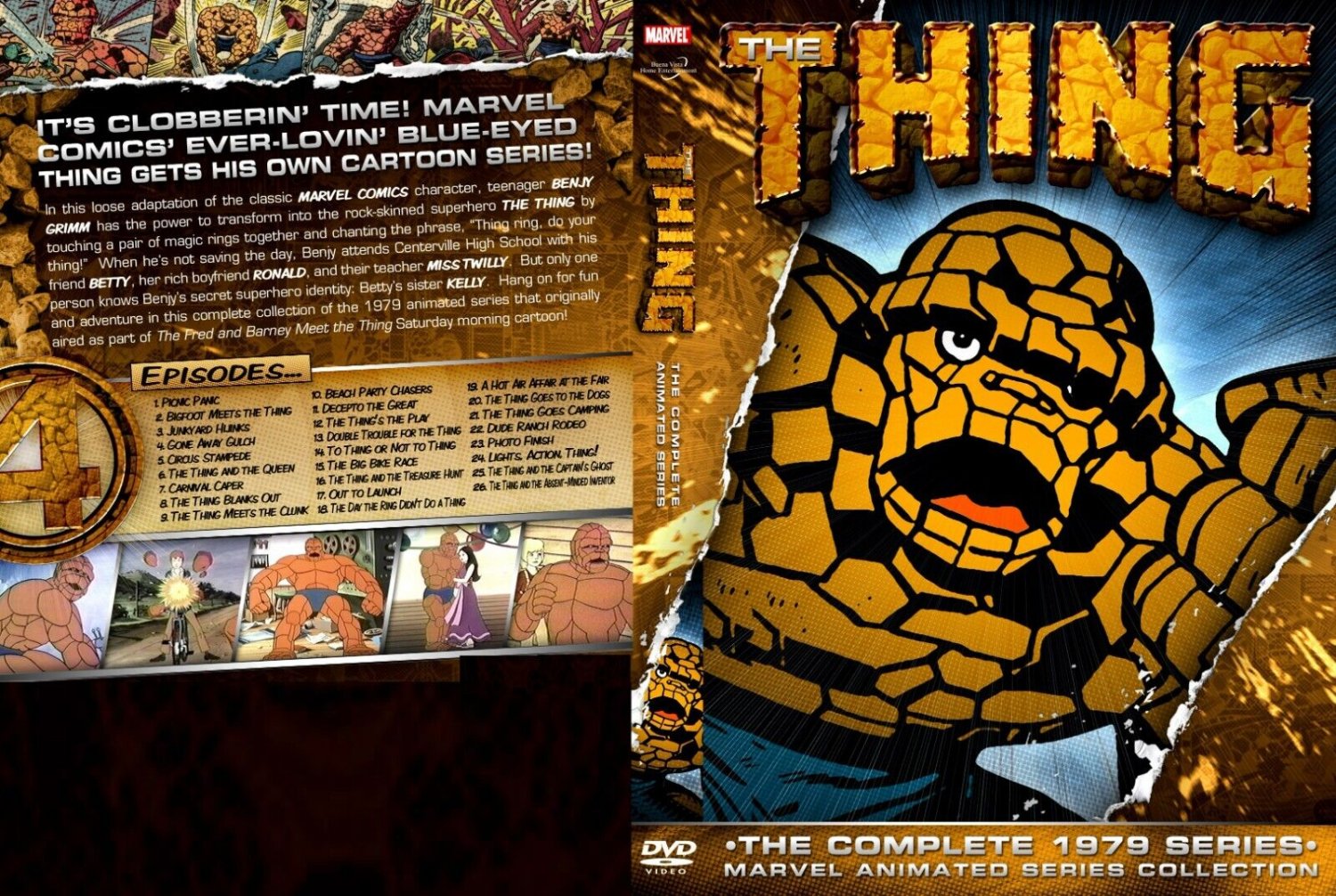 The Thing Complete 1979 Animated Series 2 DVD Set