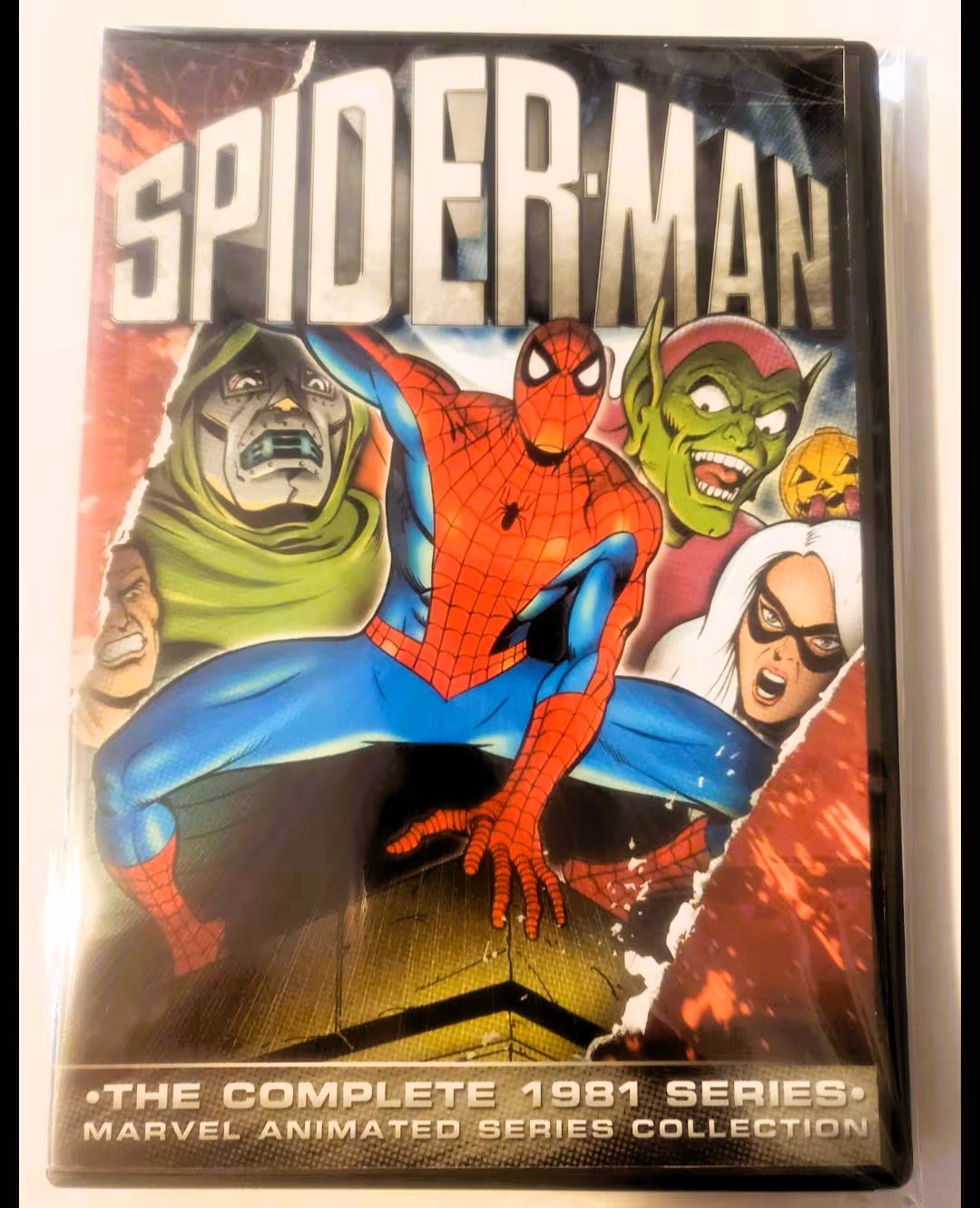 Spider-Man 1981 Animated Series DVD Set FREE USA SHIPPING