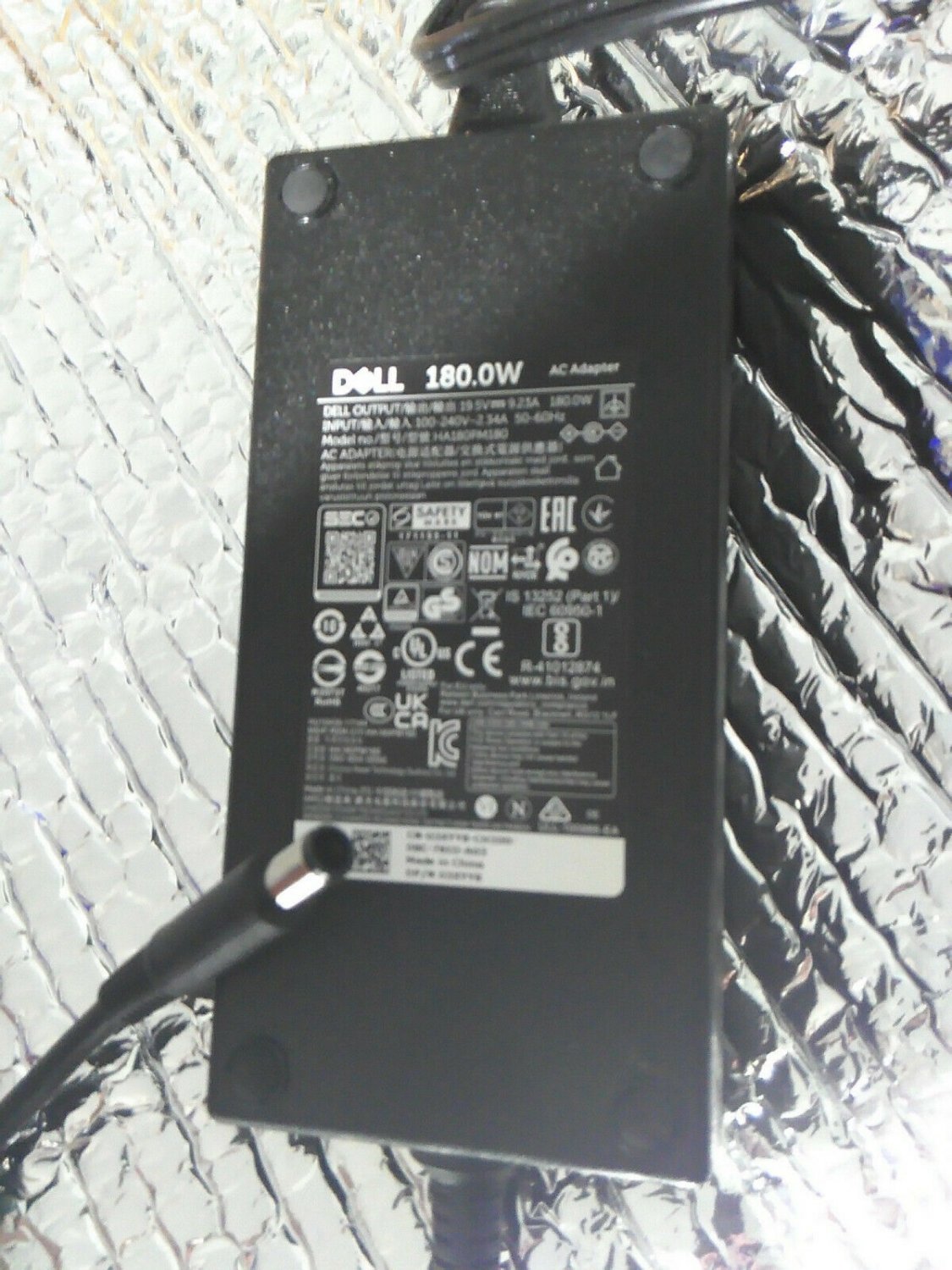 DELL 180W LA180PM180 OEM Power Supply AC Adapter Genuine Original 19.5V ...