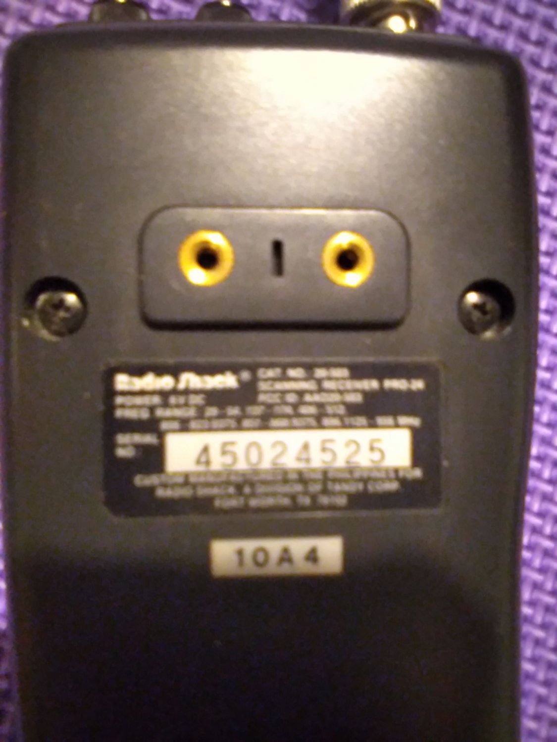 Radio Shack Scanning Receiver PRO-24 16 Channel Portable Scanner