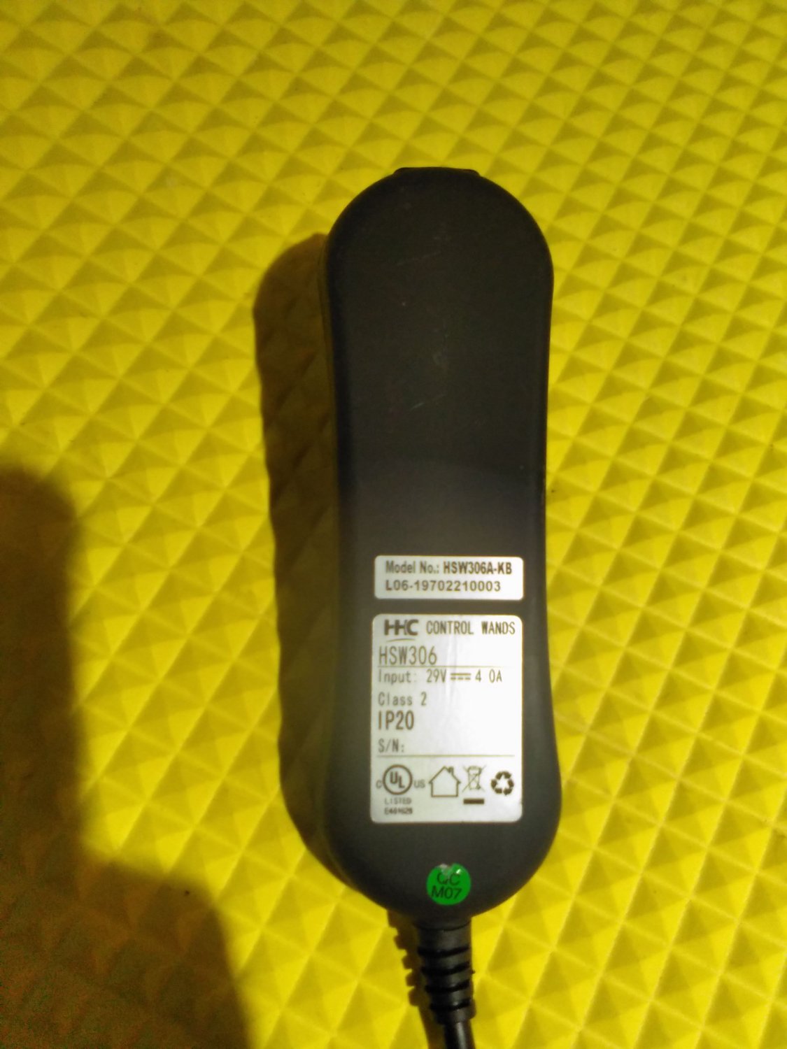 HHC CONTROL WANDS HSW306 HSW306A-KB RECLINER WAND