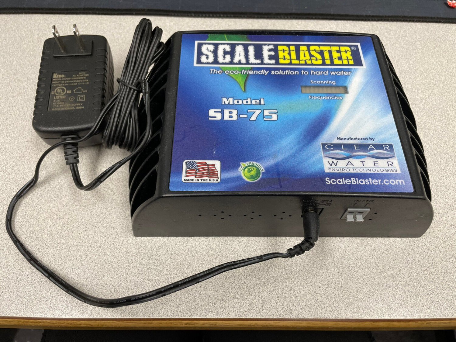 ScaleBlaster® SB-75 Electronic Descaler and power supply. only. As ...