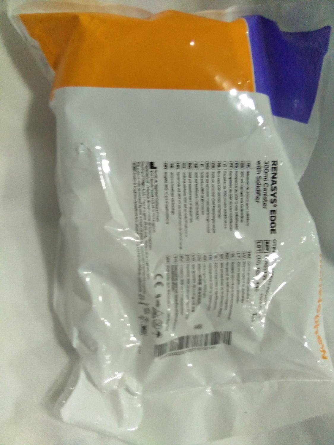 Smith & Nephew Renasys Edge 300mL Canister With Solidifer 66803139