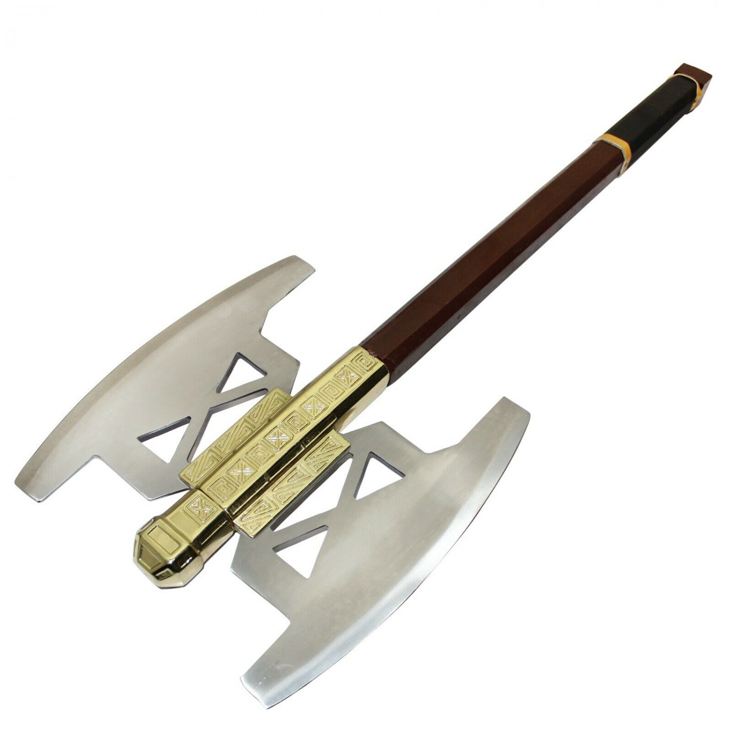 Gimli Battle Axe Replica Gold Plated lord of the ring