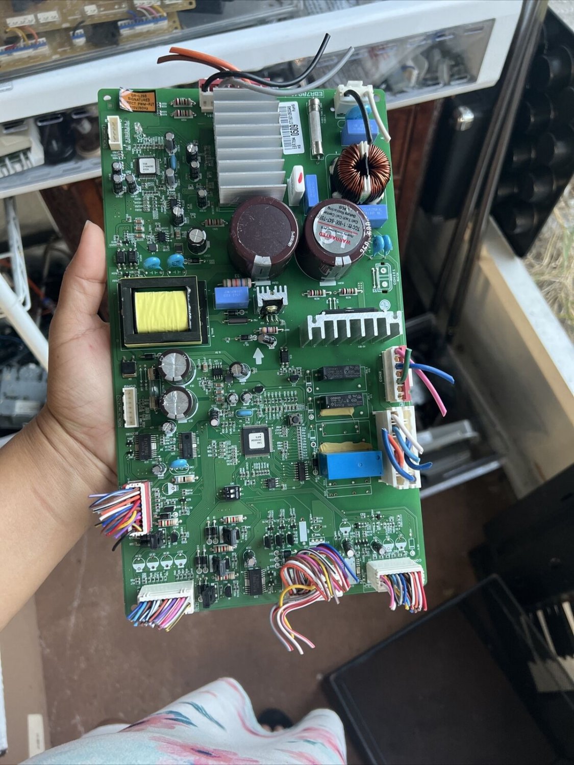 LG MAIN REFRIGERATOR PCB CONTROL BOARD EBR78940509