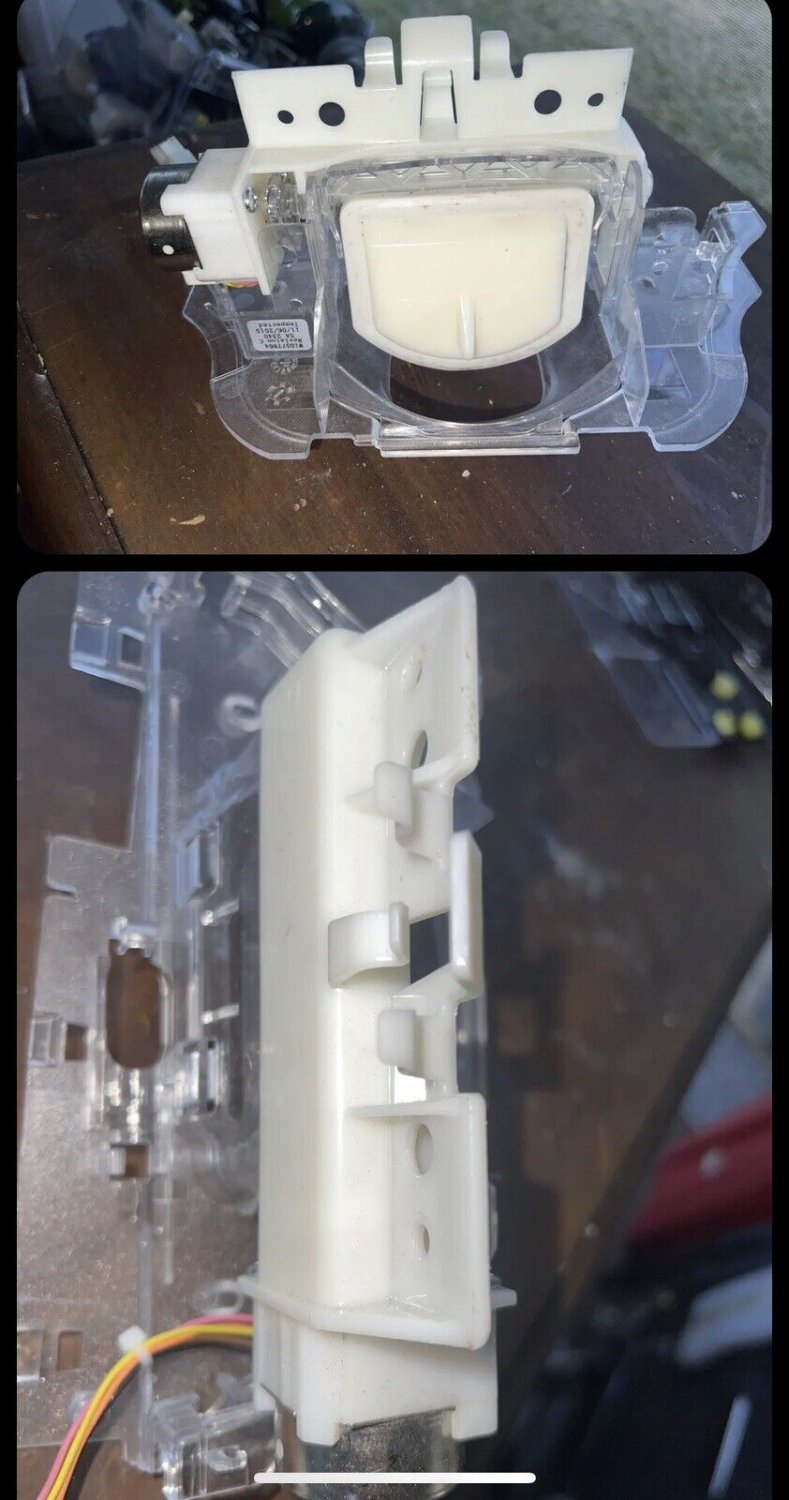 Whirlpool Refrigerator Evaporator Assembly Ice Door Part # W10577864