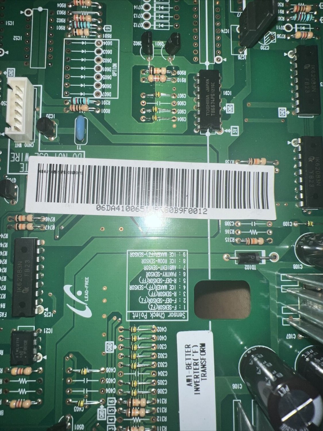Samsung Fridge Main Control Board DA41-00651J DA41-00537B
