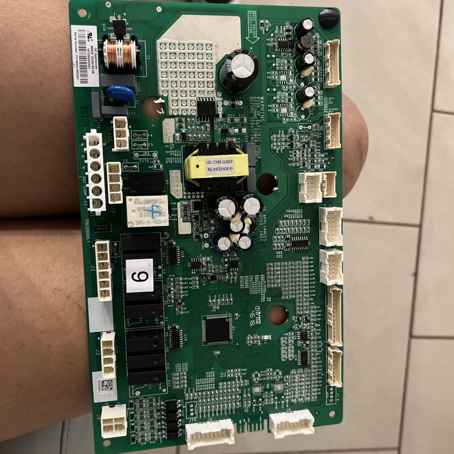 197d8529g001 Ge Control Board Refrigerator