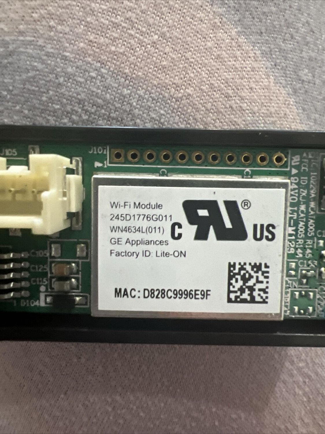 Genuine OEM GE Oven Wifi Module 245D1776G011