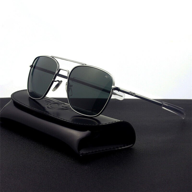 American Optical Original Pilot Sunglasses aviator Miopía Support