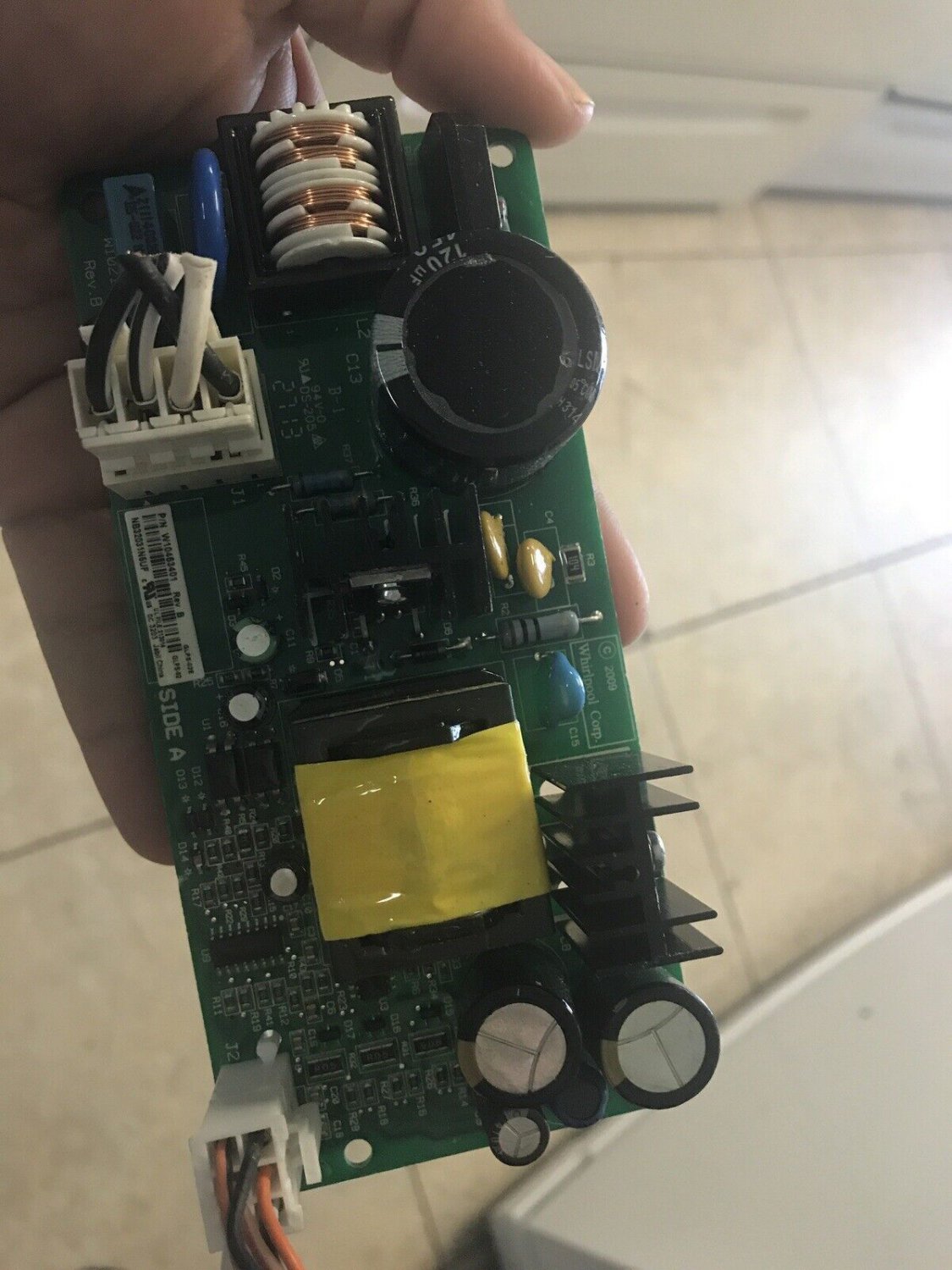 KITCHENAID Refrigerator Electronic Control Board Part W10453401