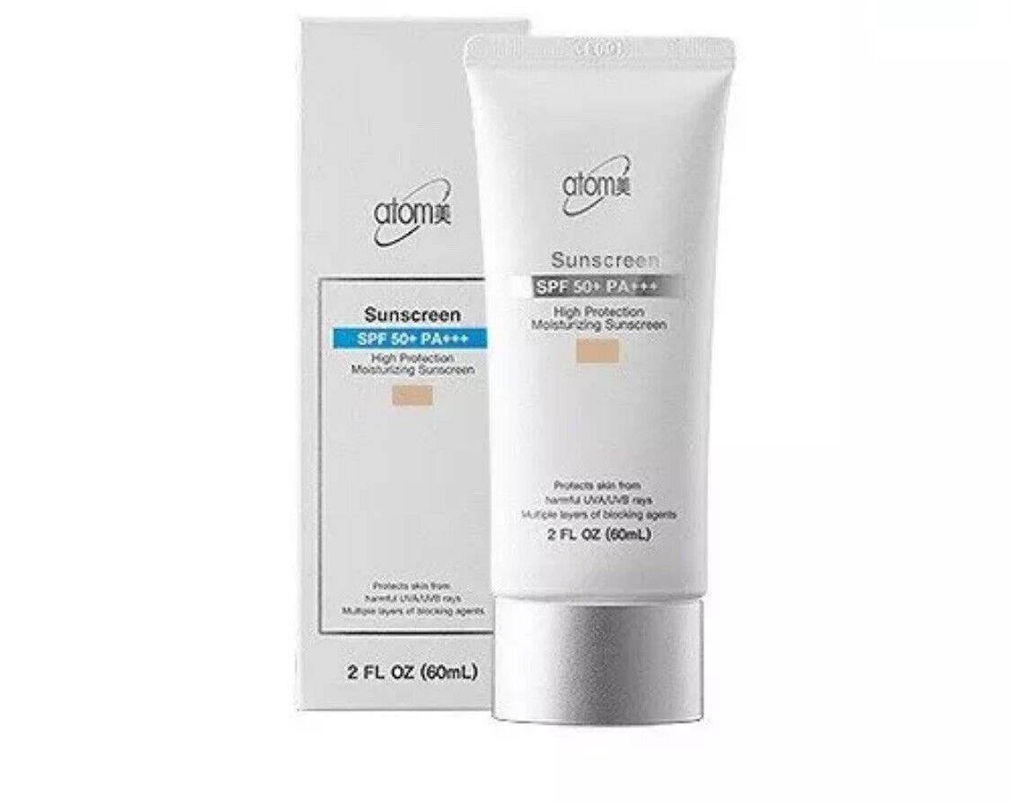 ATOMY Sunscreen SPF50+ PA+++ Beige 60ml UV Protection Sun Korean 4 Unit Beige