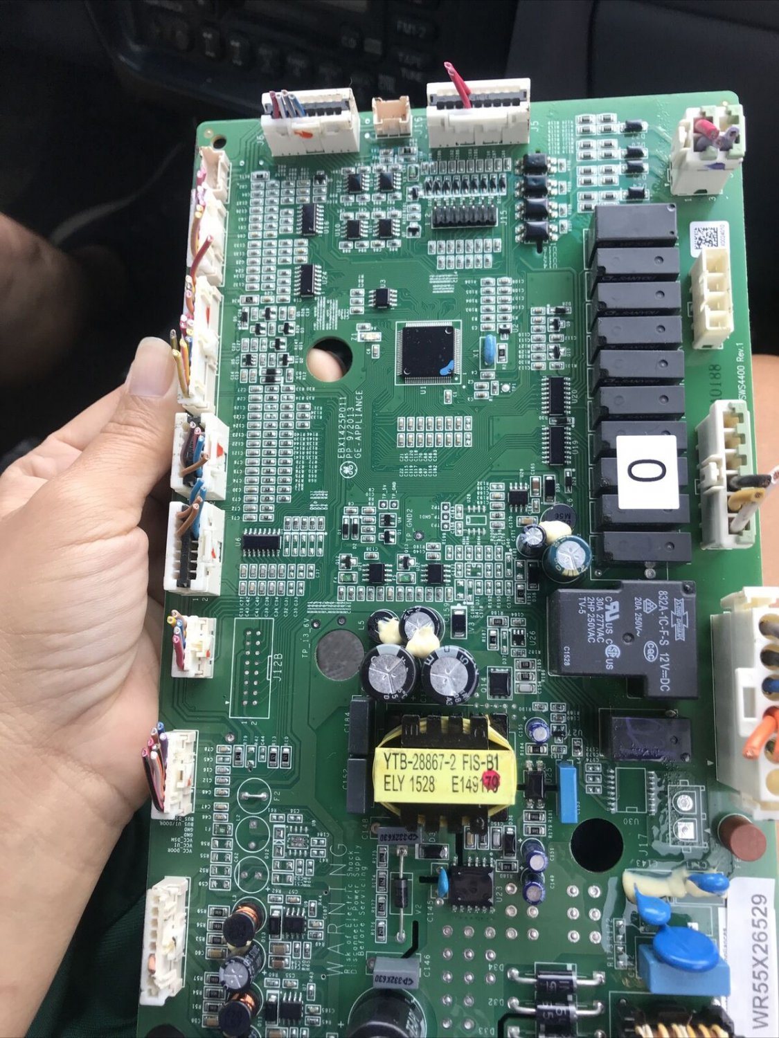 GE MAIN CONTROL BOARD #WR55X26529 WR55X38248