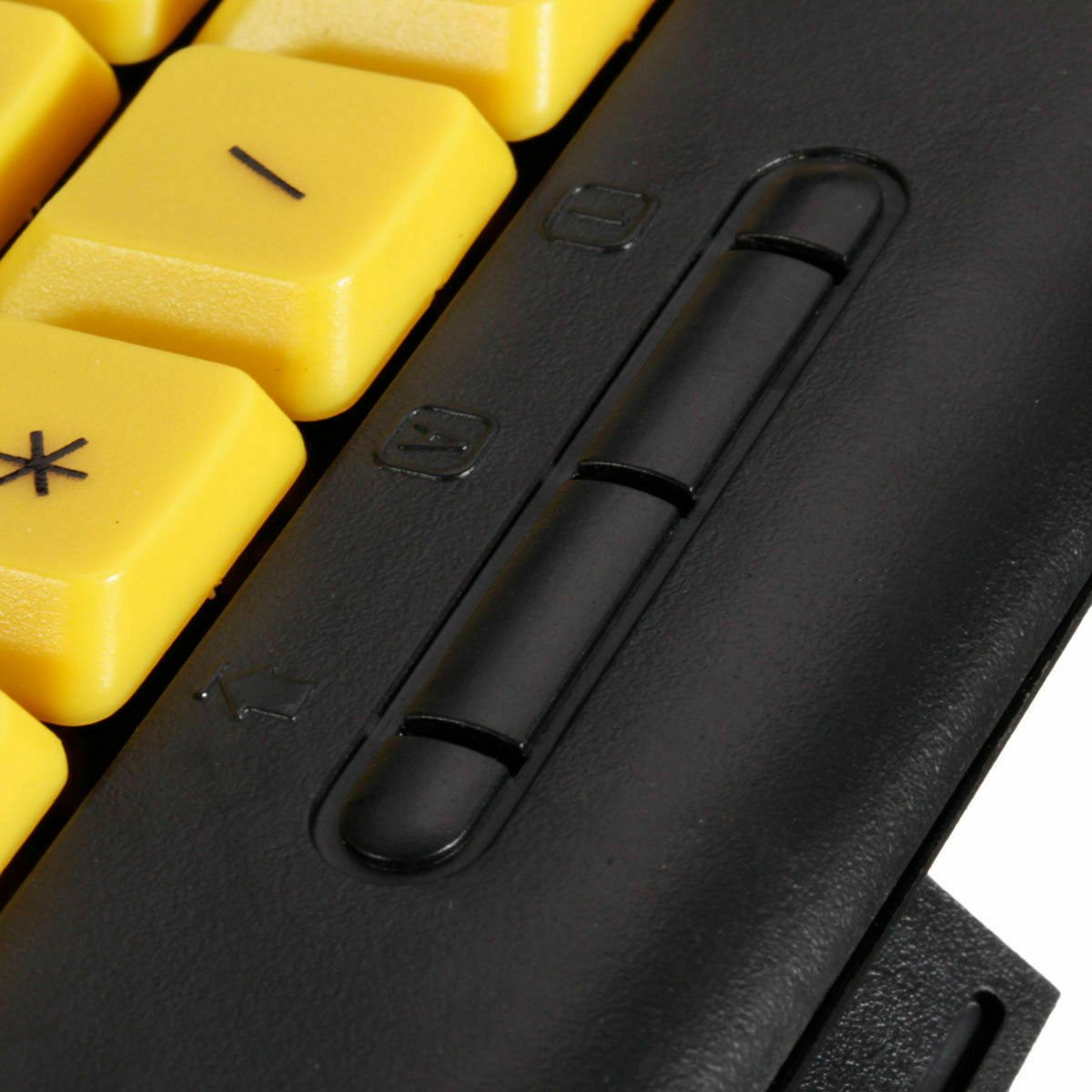 2 Big Bright EZ See Keyboard High Contrast Large Print Keys Visually ...