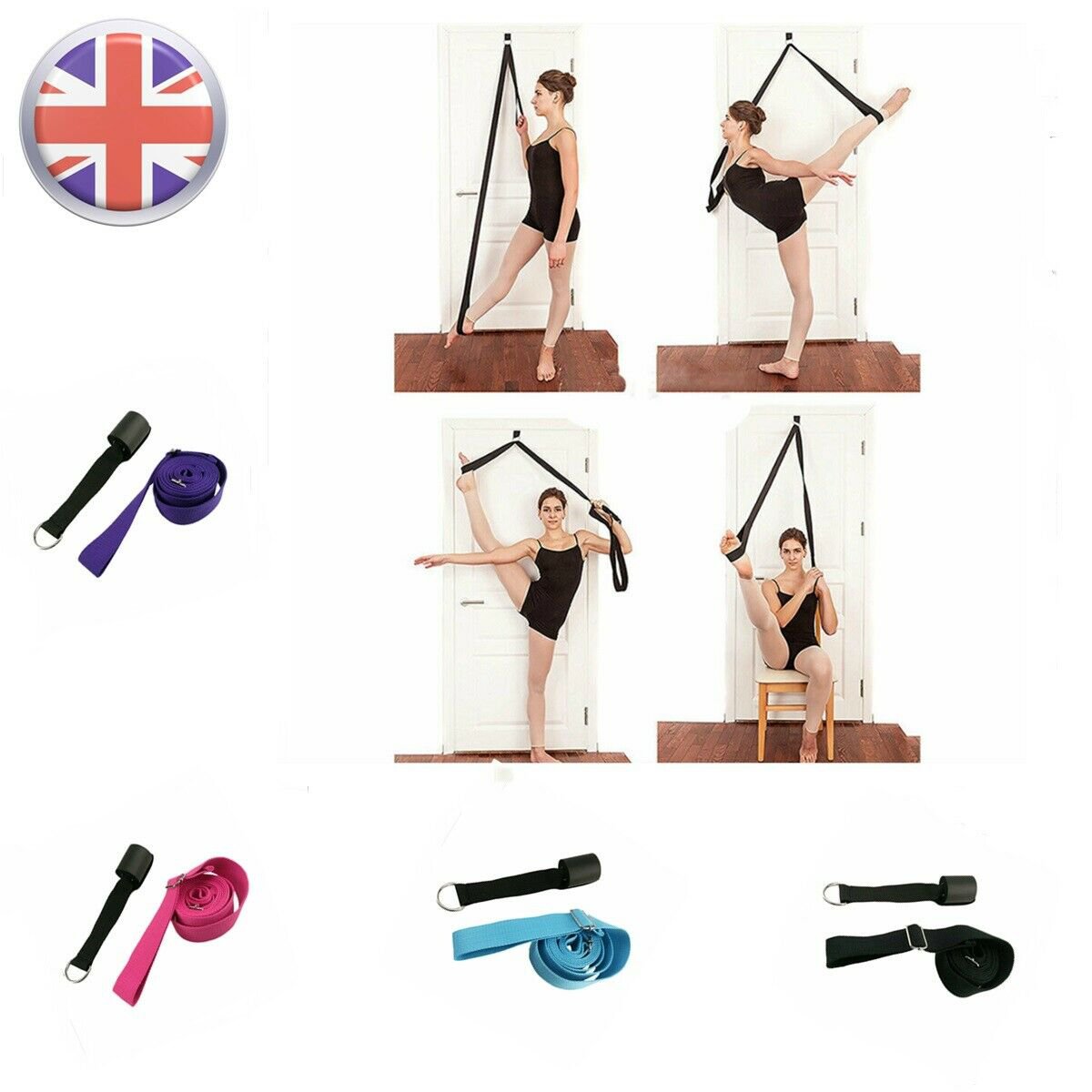 Leg Stretcher Flexibility Trainer Ballet Stretcher Gymnastic Stretch ...