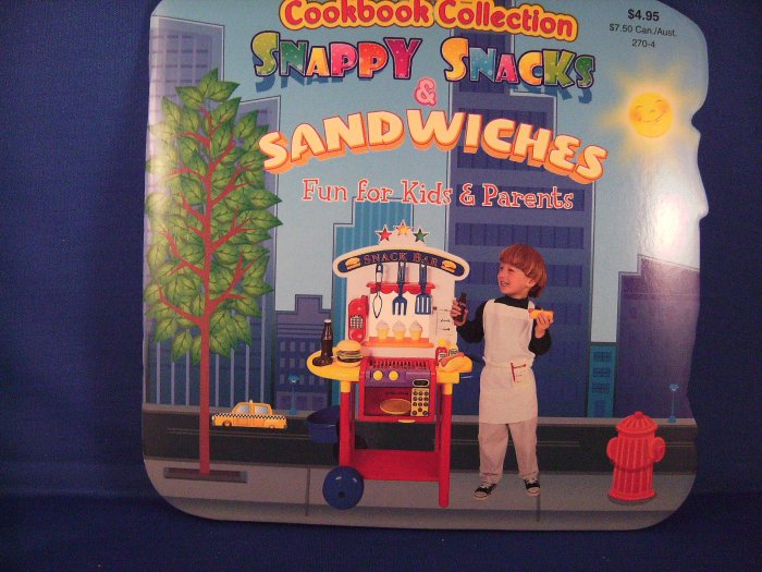 Junior Cookbook Collection "Snappy Snacks & Sandwiches"