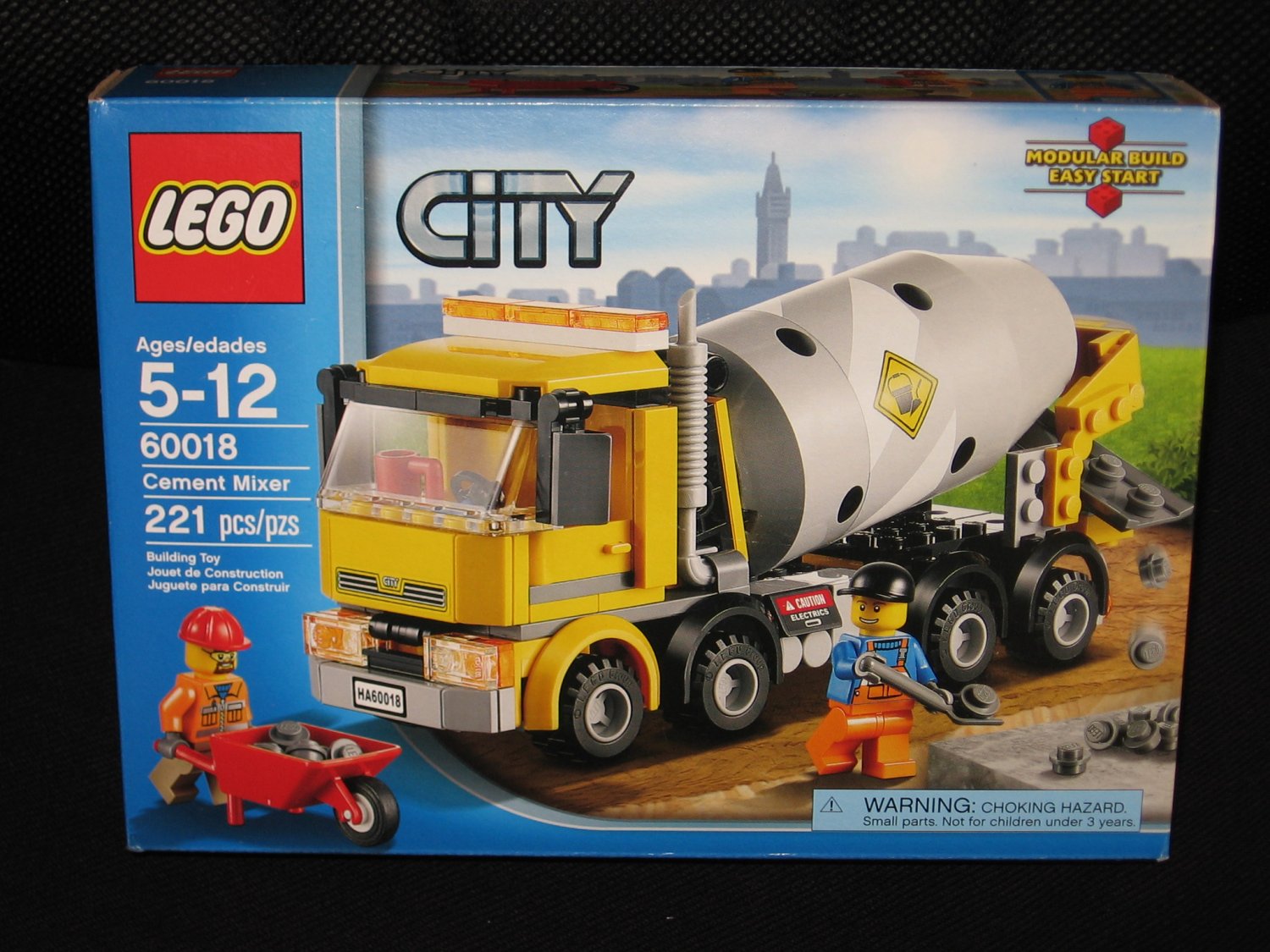 Lego City CEMENT MIXER 60018 Building Toy Brand New Sealed in the Box
